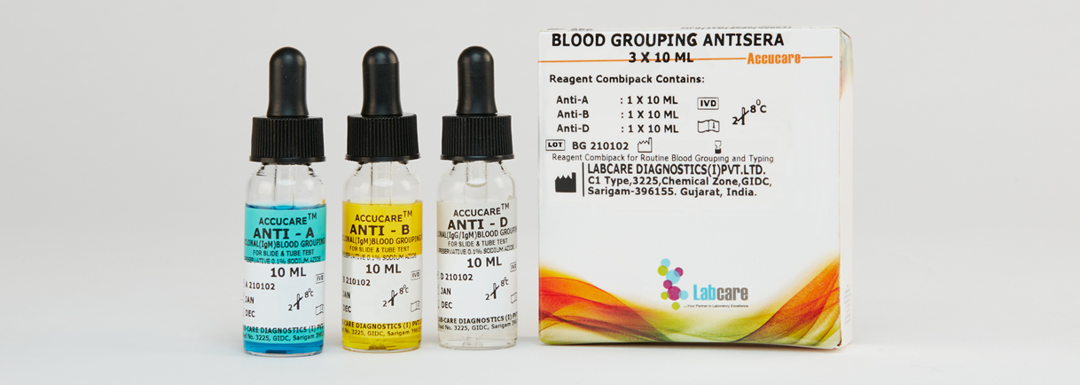 Anti A, Anti-B TYPING SERA, ACCUCARE, LABCARE | Skrooll
