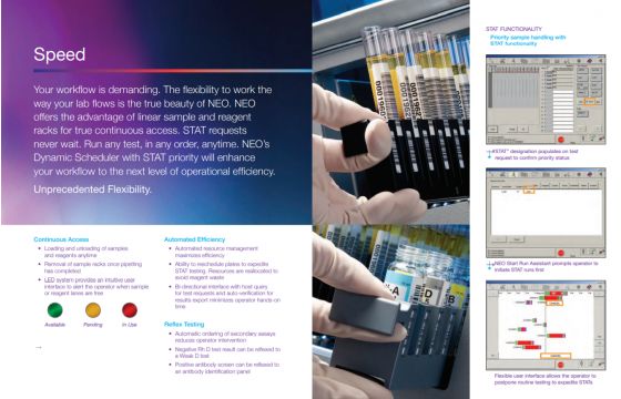 NEO IRIS, IMMUCOR, BLOOD BANK ANALYZER, FULLY AUTOMATED, | Skrooll.med ...