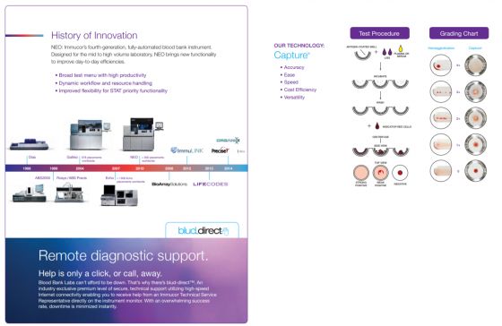 NEO IRIS, IMMUCOR, BLOOD BANK ANALYZER, FULLY AUTOMATED, | Skrooll.med ...