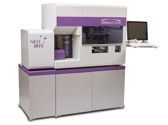 NEO IRIS, IMMUCOR, BLOOD BANK ANALYZER, FULLY AUTOMATED, | Skrooll.med ...