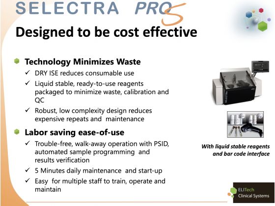 SELECTRA PRO M, ELITECH, CHEMISTRY ANALYZER, FULLY-AUTOMATED | Skrooll ...