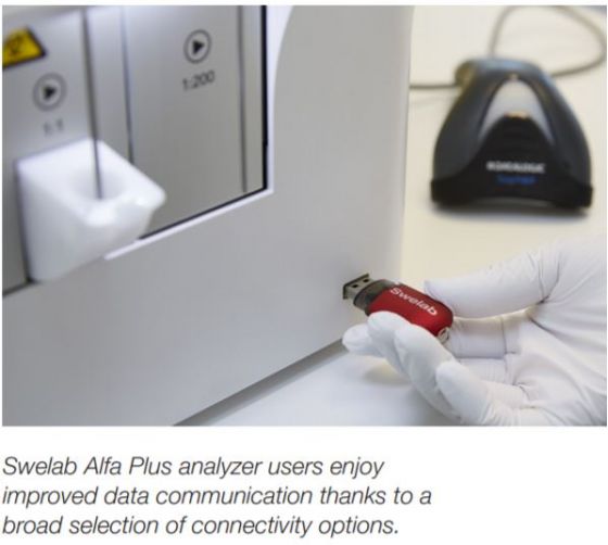 SWELAB ALFA PLUS STANDARD, BOULE, ANALYZER - 3 PART DIFFERENTIATION ...